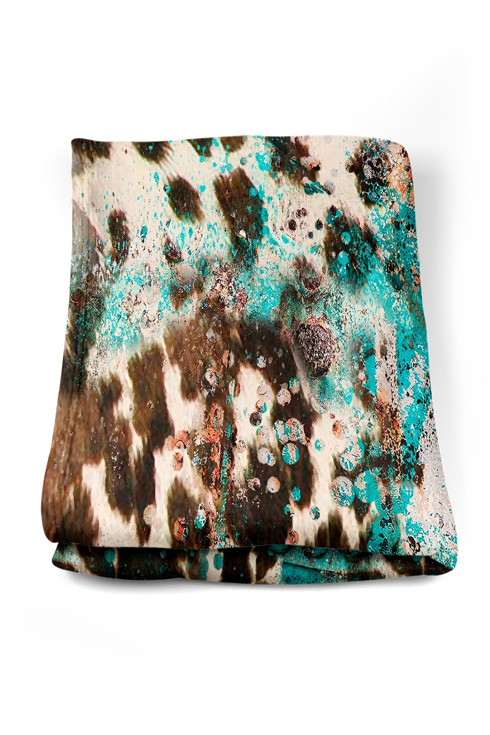 Multicolour Western Style Pattern Large Flannel Blanket – Better ...